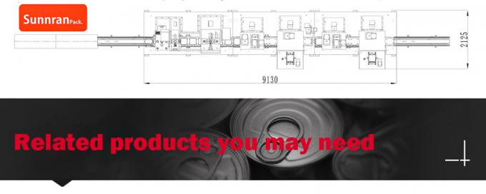 High speed Rectangular can production line