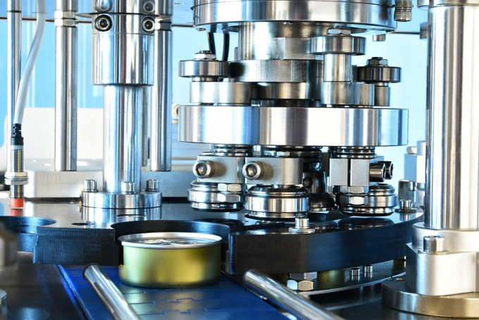 Tin Can Seaming Machine For Round Can Single Phase CE Certificate